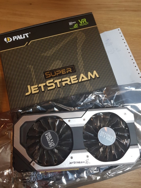 Palit GeForce GTX 1060 6GB 6 GB Super JetStream, Computers & Tech ...