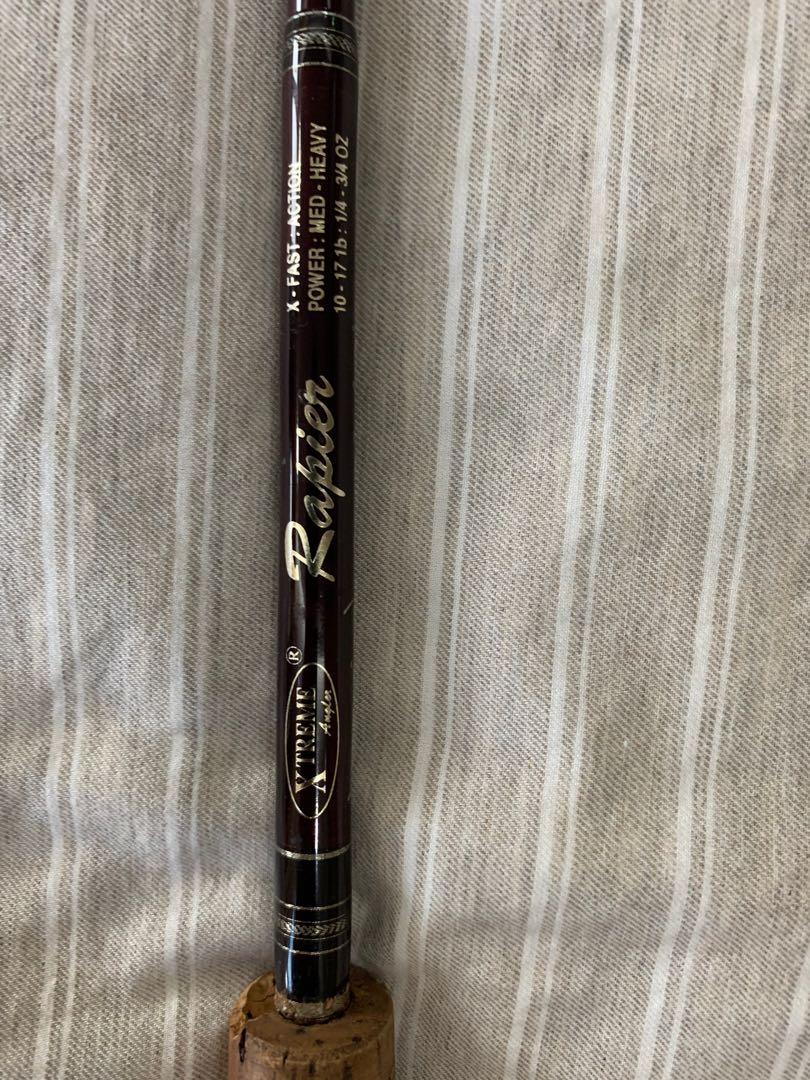 Rapier bc rod 5’7ft (custom built rod), Sports Equipment, Fishing on ...