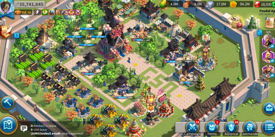 Rise of Kingdom (37million Power), Video Gaming, Video Games, Xbox on ...