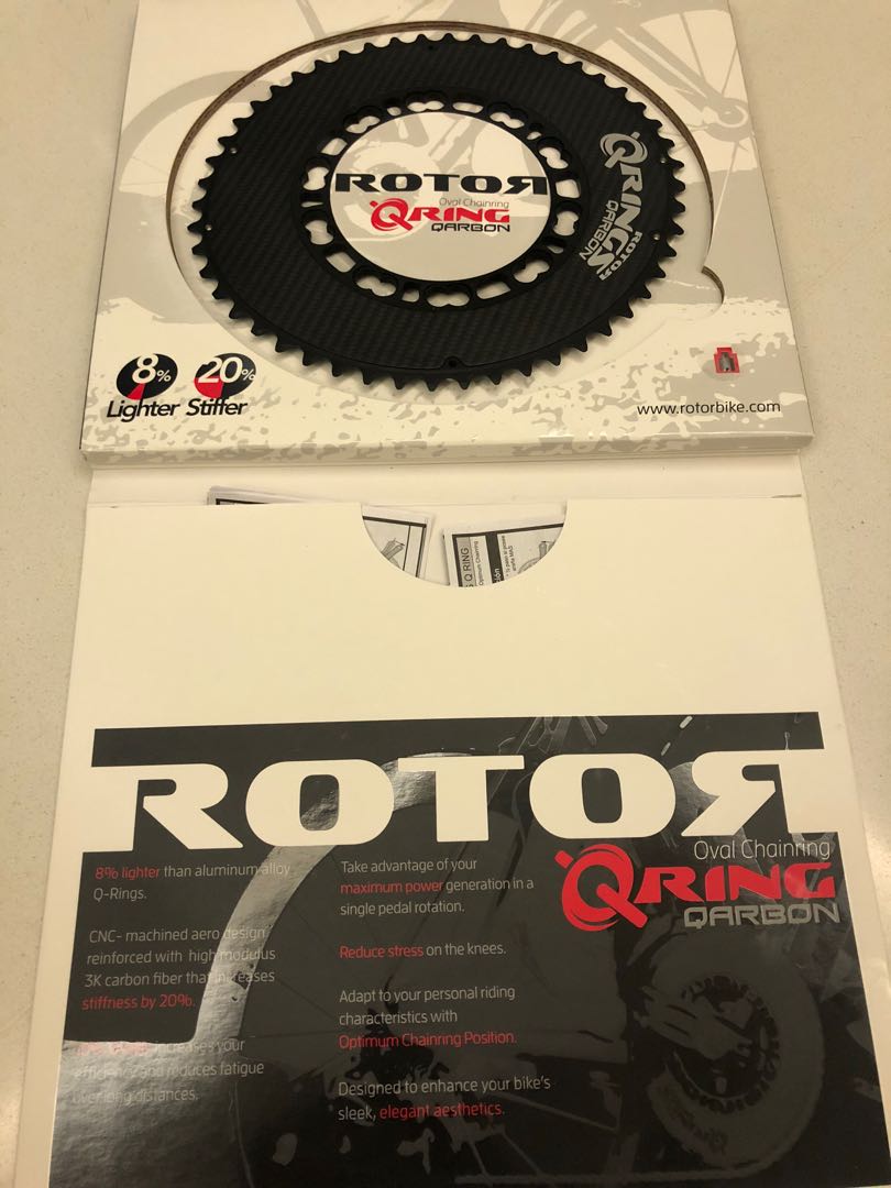 Rotor Qarbon Qring 50T, Sports Equipment, Bicycles & Parts, Bicycles on ...