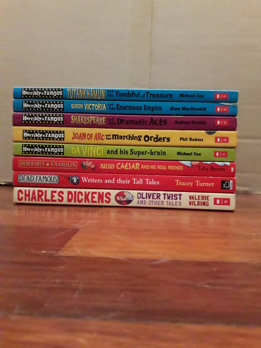 SCHOLASTIC/scholastic Horribly Famous series, Hobbies & Toys, Books ...