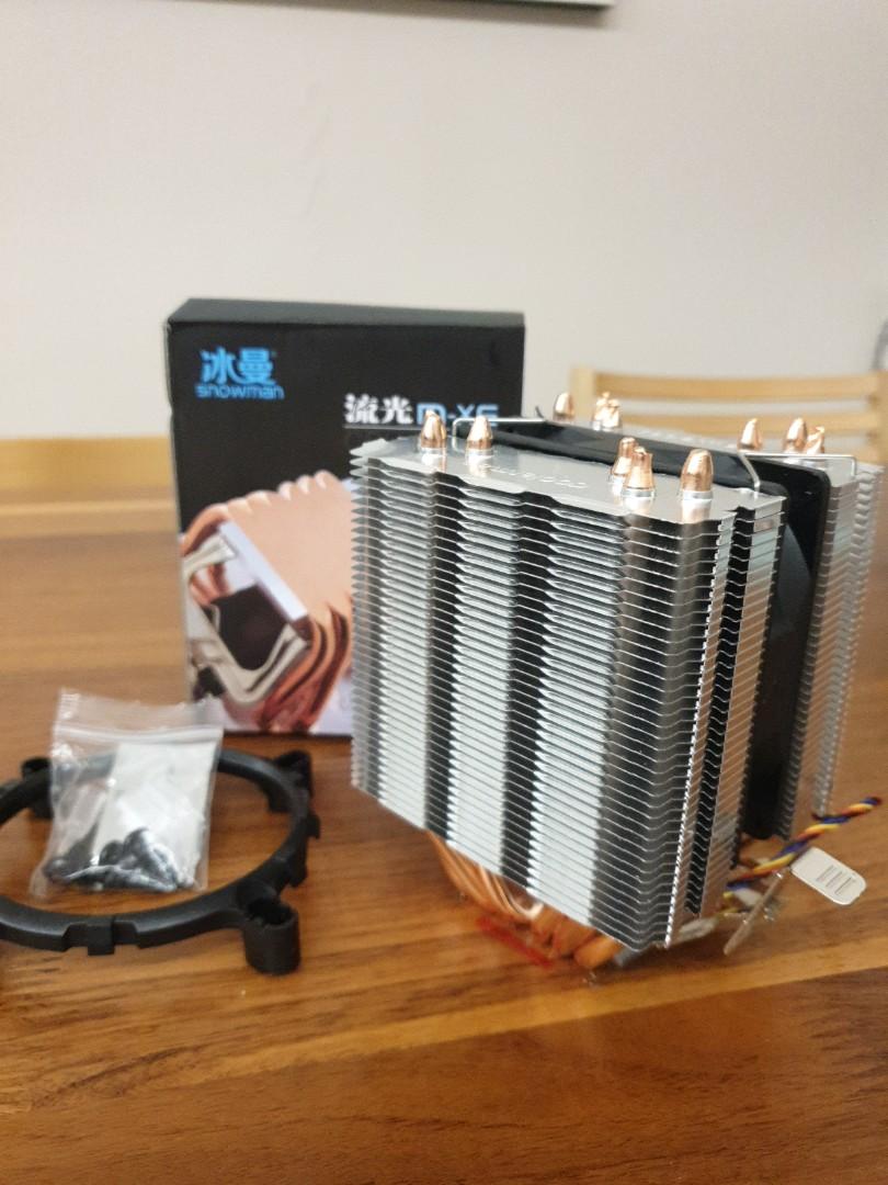 Snowman M-X6 (90mm fan) CPU Cooler Heat Sink Coolerman , Electronics ...