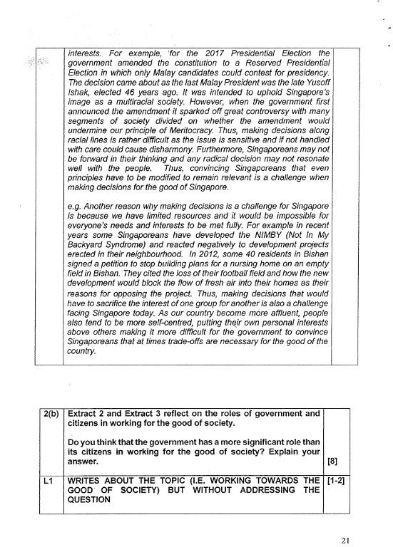 Social Studies Structured Response Questions / Sorted by theme / exam ...