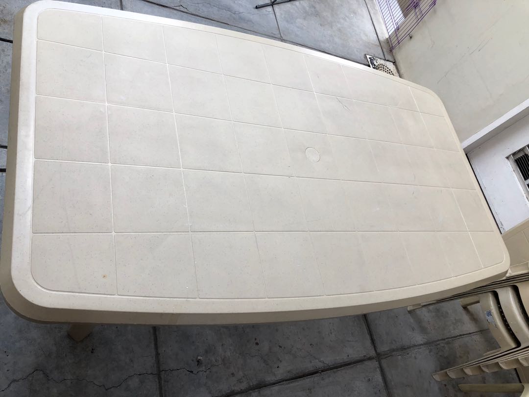 Table monoblock, Furniture & Home Living, Furniture, Tables & Sets on ...