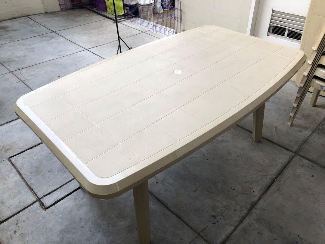 Table monoblock, Furniture & Home Living, Furniture, Tables & Sets on ...