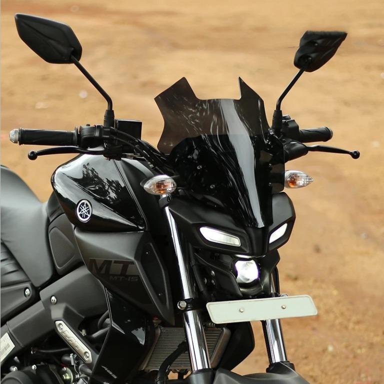 Yamaha MT15 MT-15 MT 15 front windscreen windshield wind screen shield ...