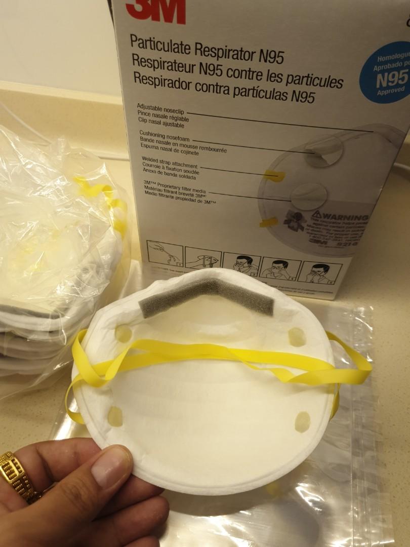 3M N95 Approved Mask (Particulate Respirator N95), Babies & Kids, Baby ...