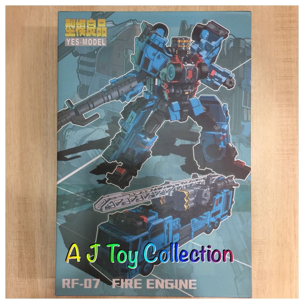 [ In Stock ] Transformers Yes Model YM-17 YM17 RF-07 RF07 Fire Engine ...