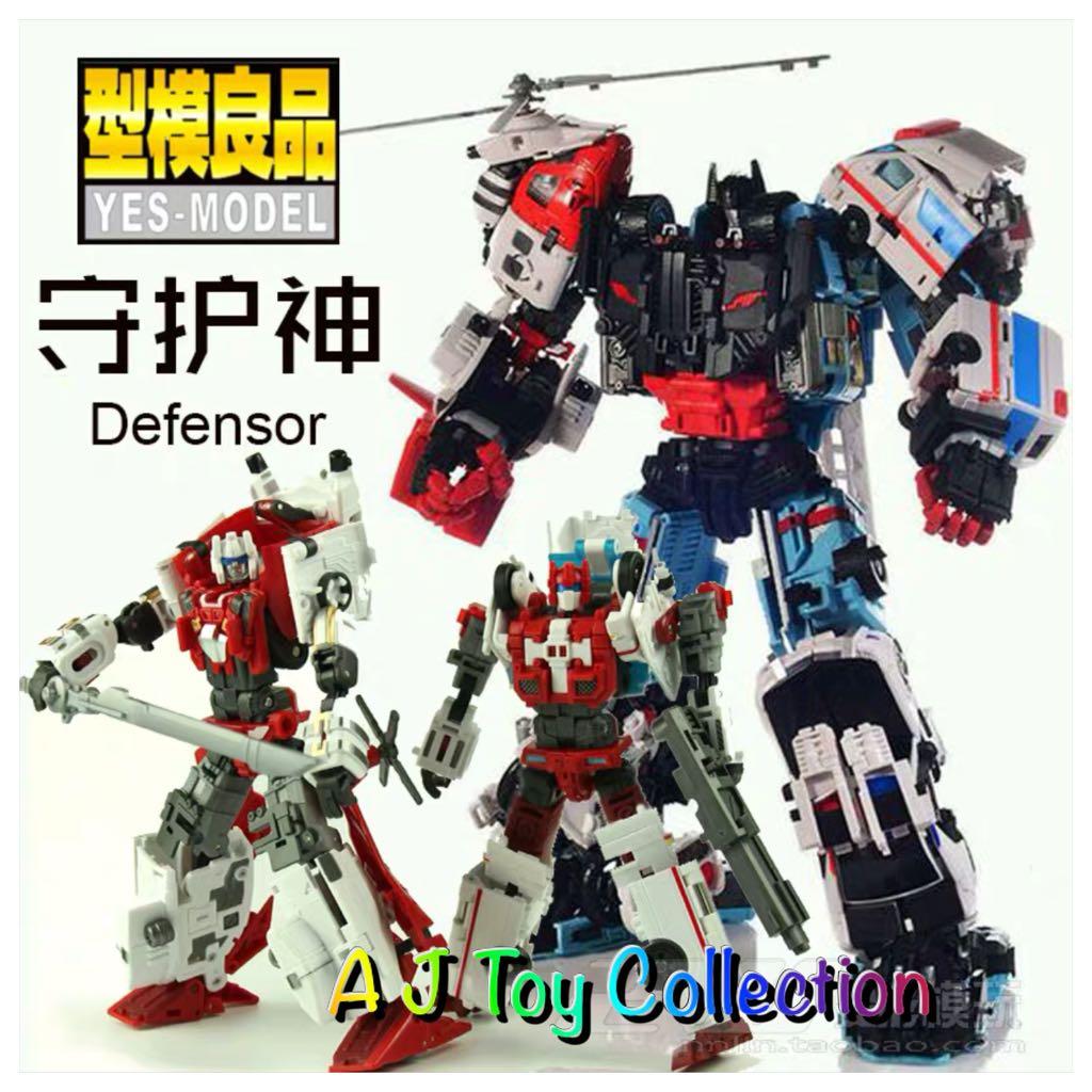[ In Stock ] Transformers Yes Model YM-17 YM17 RF-07 RF07 Fire Engine ...