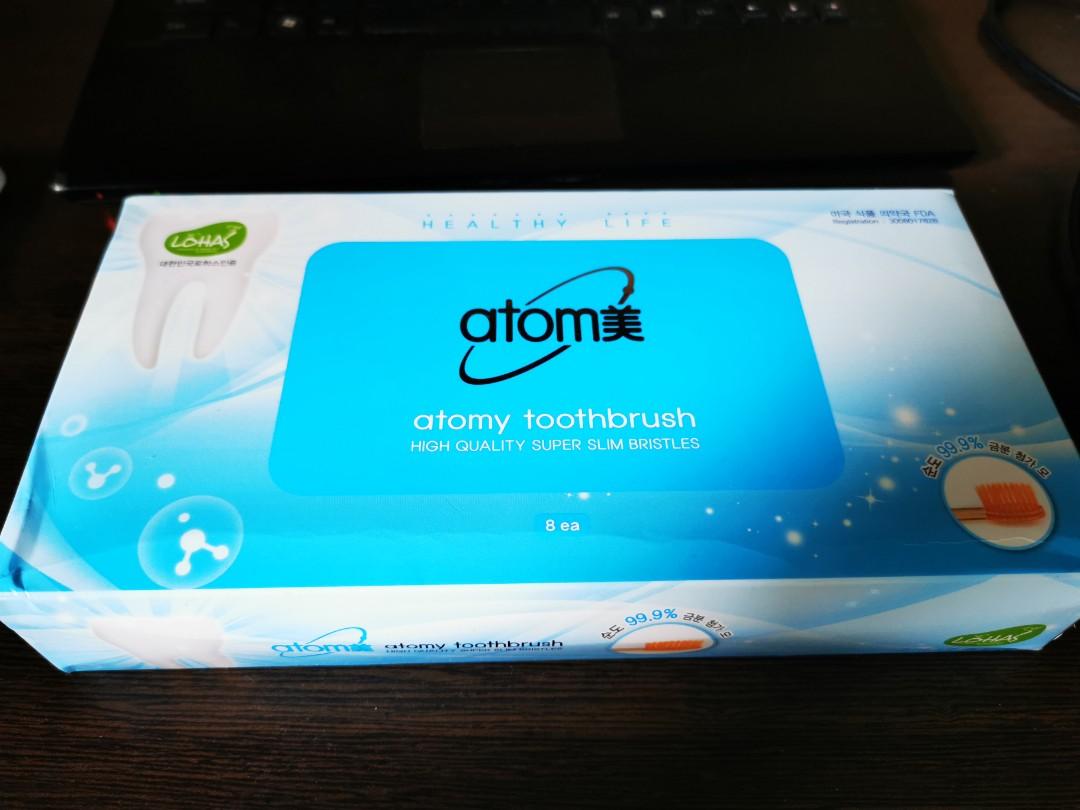 ATOMY toothbrush one box, Health & Nutrition, Health Supplements ...