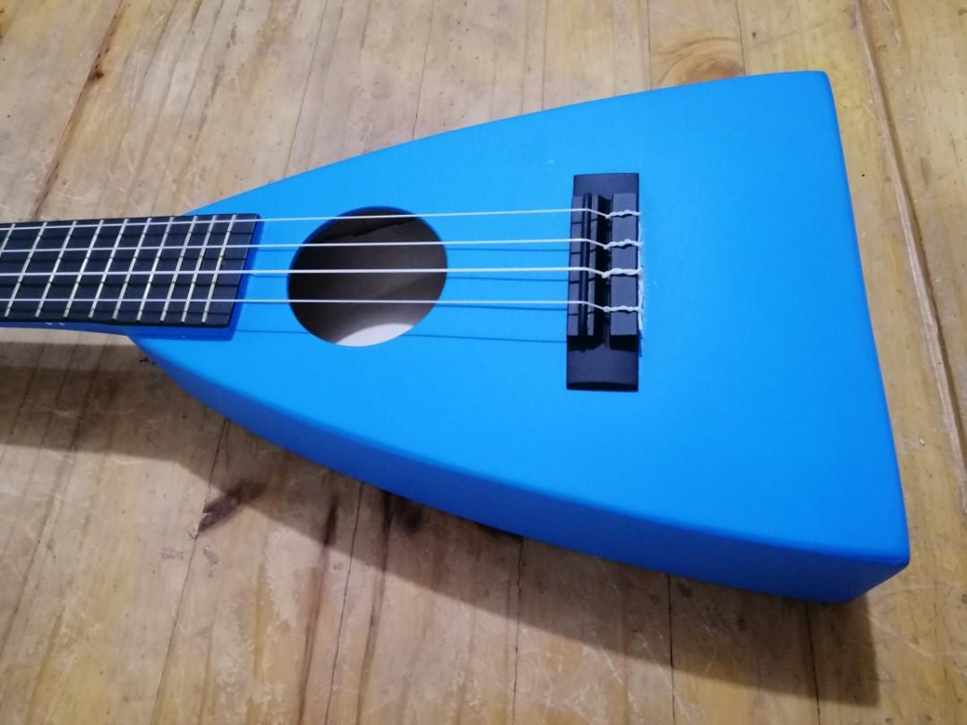 Blue Triangular Ukulele, Hobbies & Toys, Music & Media, CDs & DVDs on ...