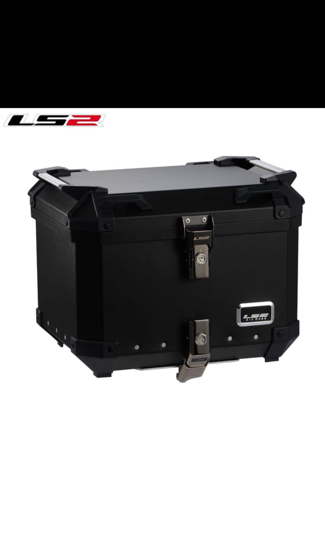 BNIB LS2 42L aluminum alloy top case top box, Motorcycles, Motorcycle ...