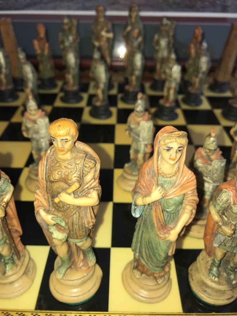 Complete Roman chess set - imported from Europe!, Hobbies & Toys ...