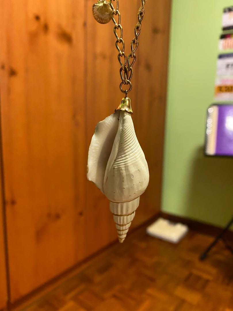 Conch shell necklace, Women's Fashion, Jewelry & Organisers, Necklaces ...