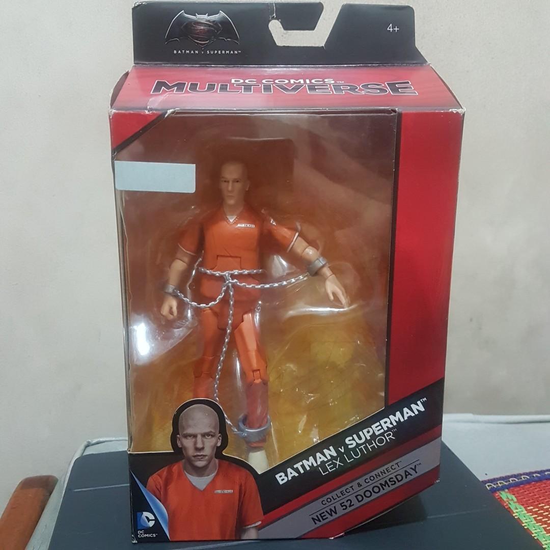 DC Multiverse Lex Luthor Prison Suit, Hobbies & Toys, Toys & Games on ...