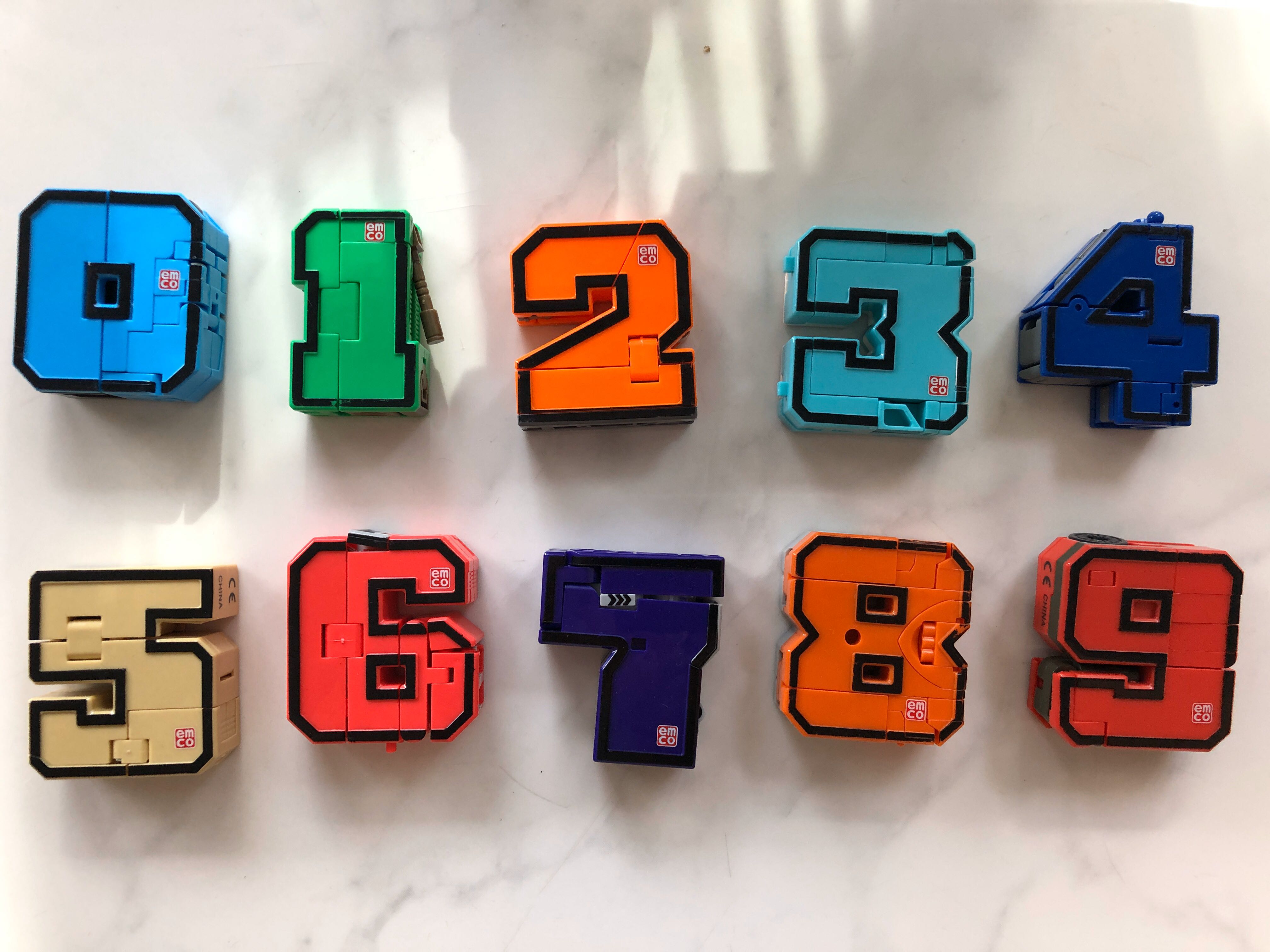 EmCo Pocket Morphers set (0-9), Hobbies & Toys, Toys & Games on Carousell