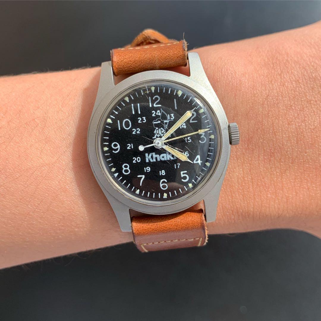 Hamilton Khaki 9219 Brigade Quartermaster, Luxury, Watches on Carousell