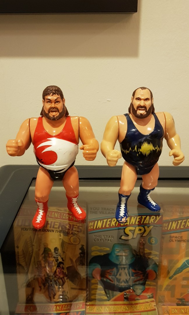 Hasbro WWF Wrestling The Natural Disaster Tag Team Vintage, Hobbies ...