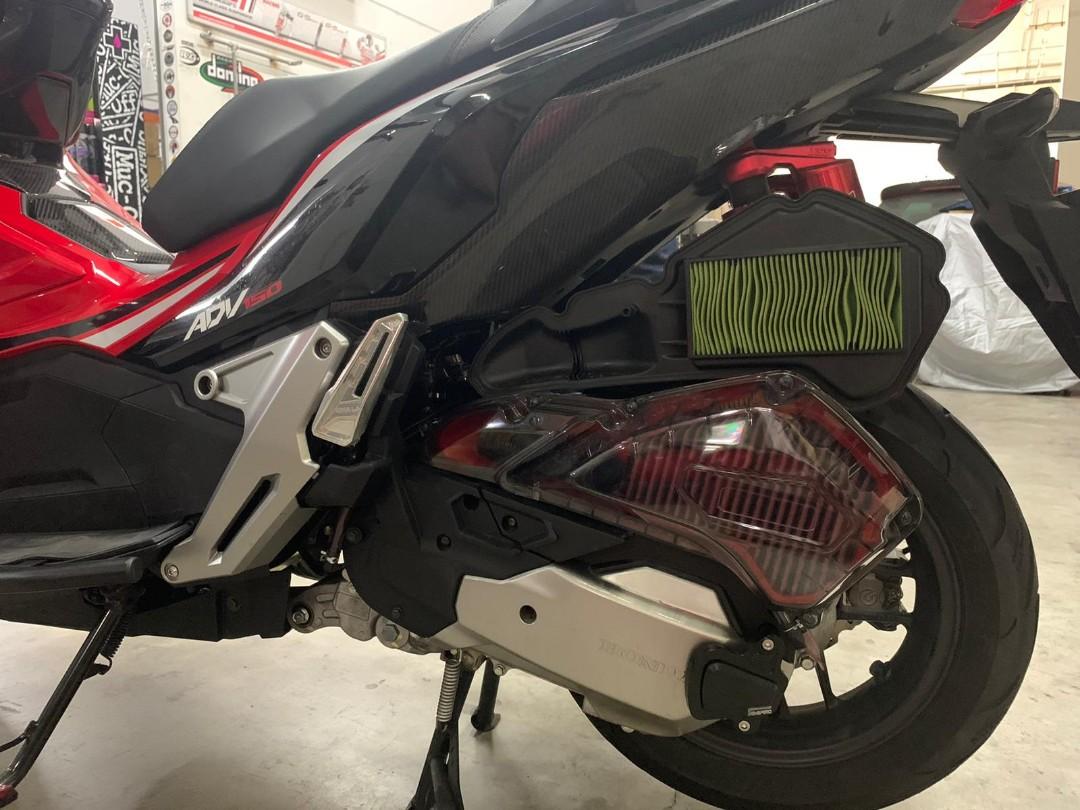 Honda ADV 150 BMC Air Filter Only, Motorcycles, Motorcycle Accessories ...