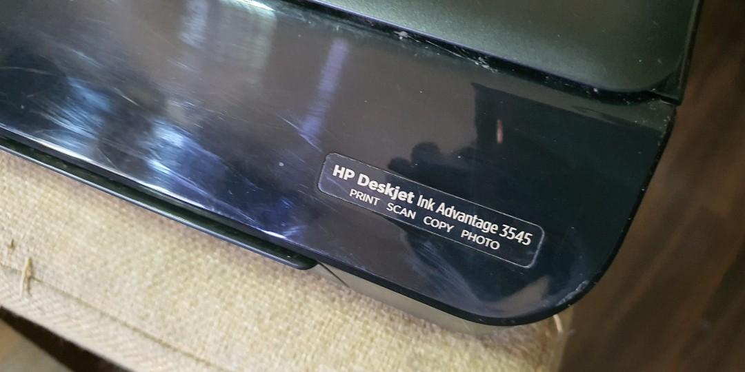 HP 3 in 1 Wireless Printer 3545, Computers & Tech, Printers, Scanners ...