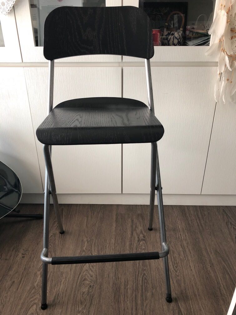 Ikea High Chair Franklin Bar stool, Furniture & Home Living, Furniture ...