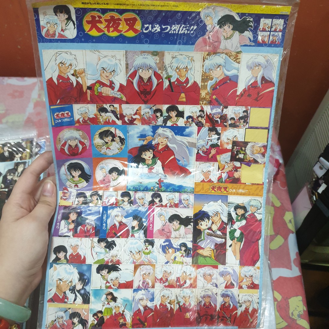 Inuyasha Stickers, Hobbies & Toys, Stationary & Craft, Art & Prints on ...