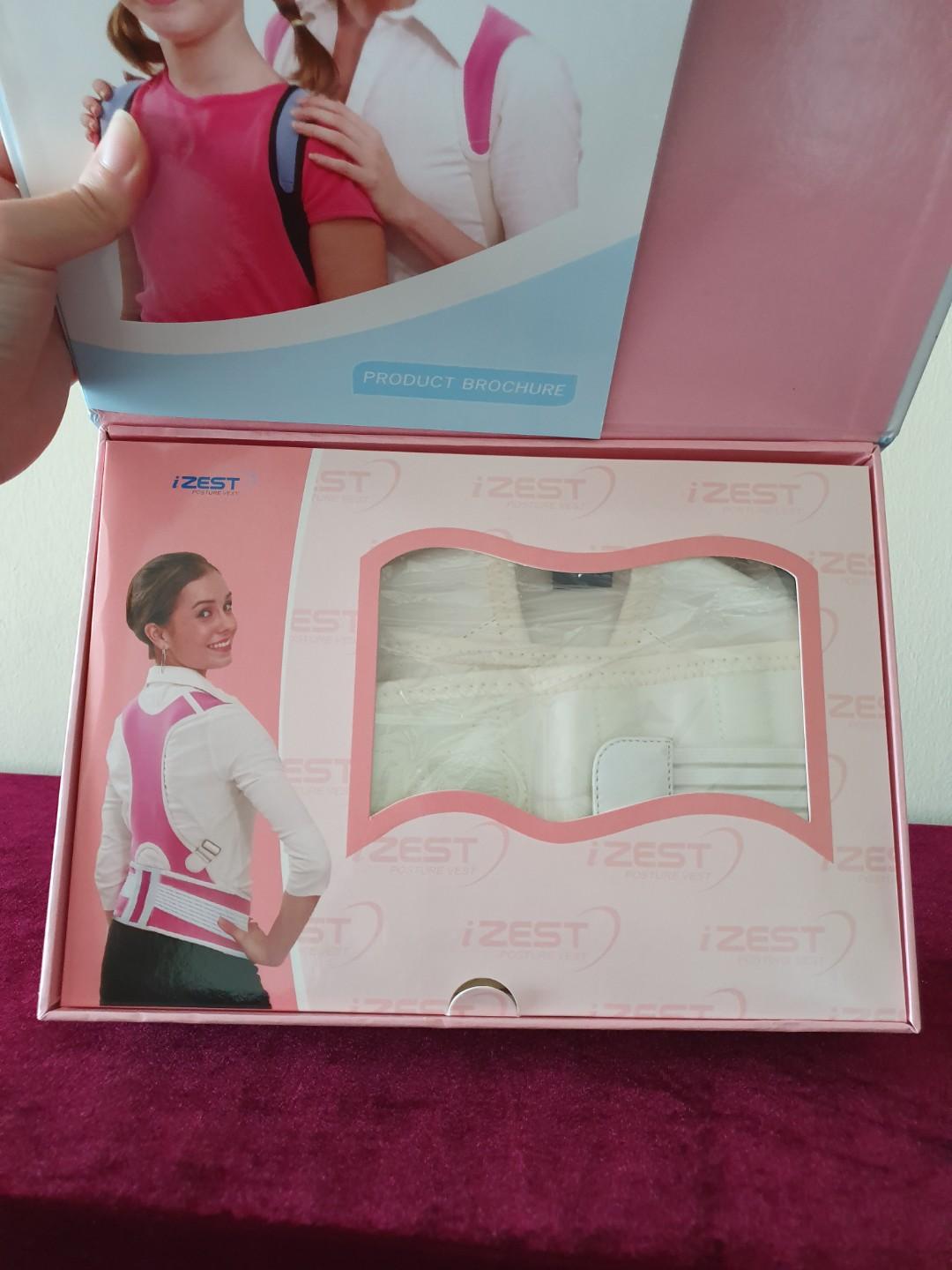 Izest Posture Vest, Health & Nutrition, Massage Devices on Carousell