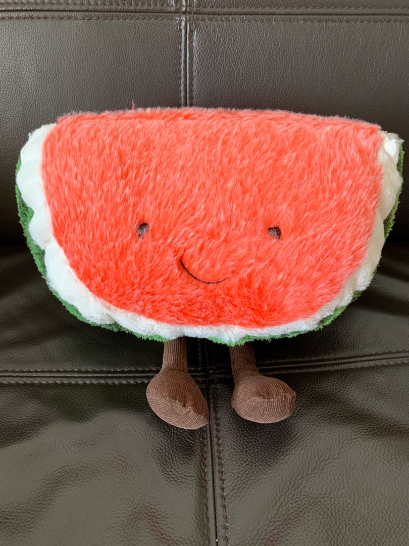 JELLYCAT Amuseable Watermelon, Hobbies & Toys, Toys & Games on Carousell
