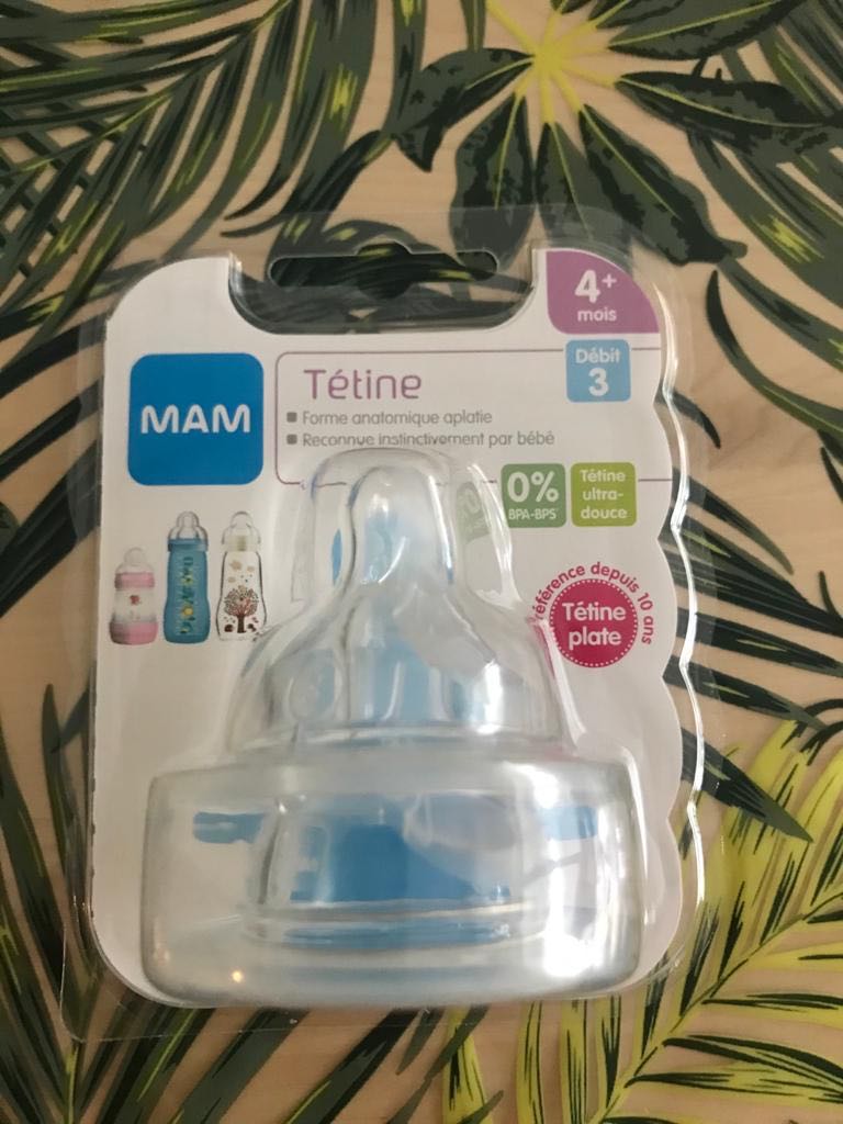 MAM 2x feed teat, Babies & Kids, Nursing & Feeding, Breastfeeding ...