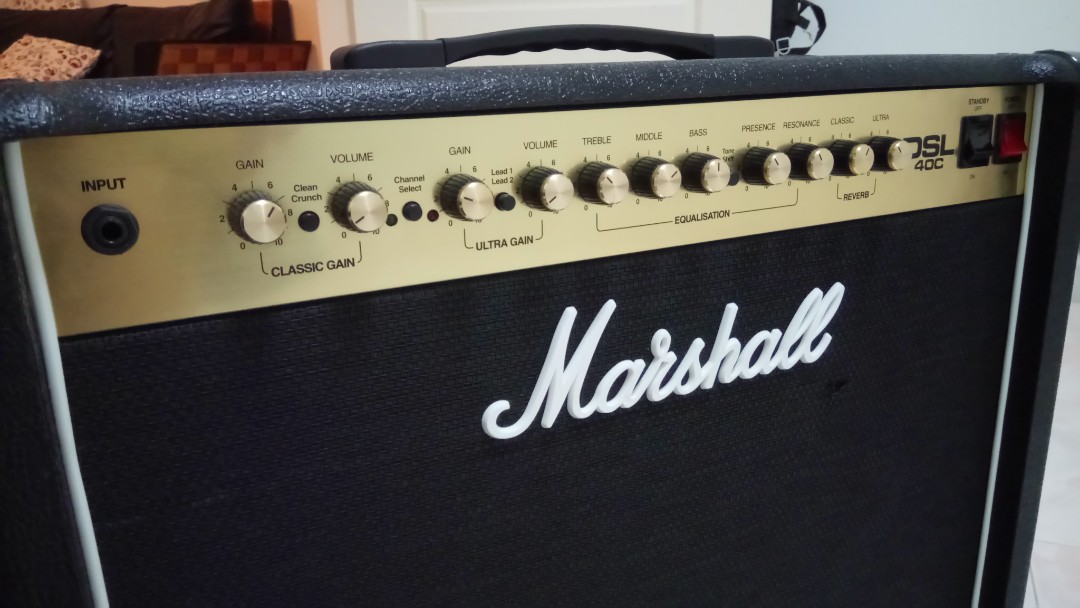 Marshall DSL40C, Hobbies & Toys, Music & Media, Musical Instruments on ...