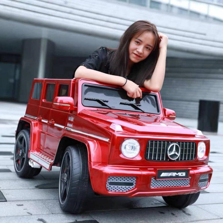 Mercedes Benz AMG G63 Rechargeable Electric Ride On Toy Car For Kids ...