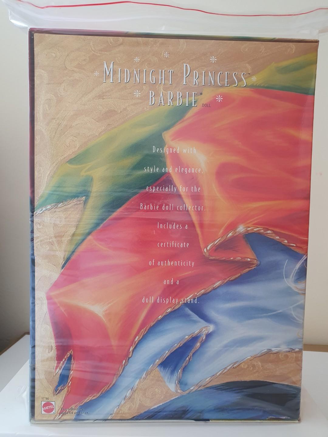 1997 Midnight Princess Barbie Doll, Hobbies & Toys, Memorabilia ...