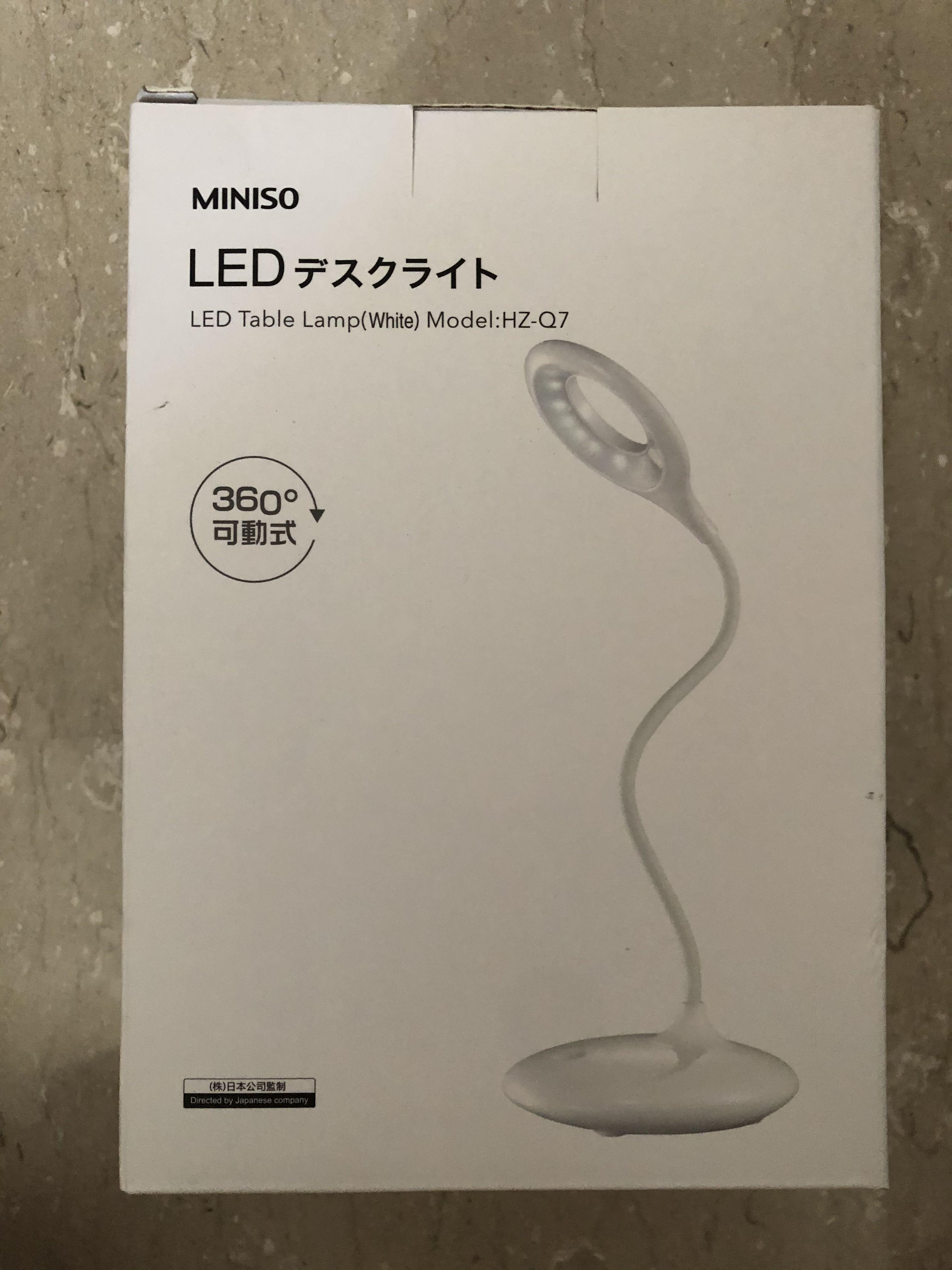 MINISO LED Table Lamp, Furniture & Home Living, Lighting & Fans ...