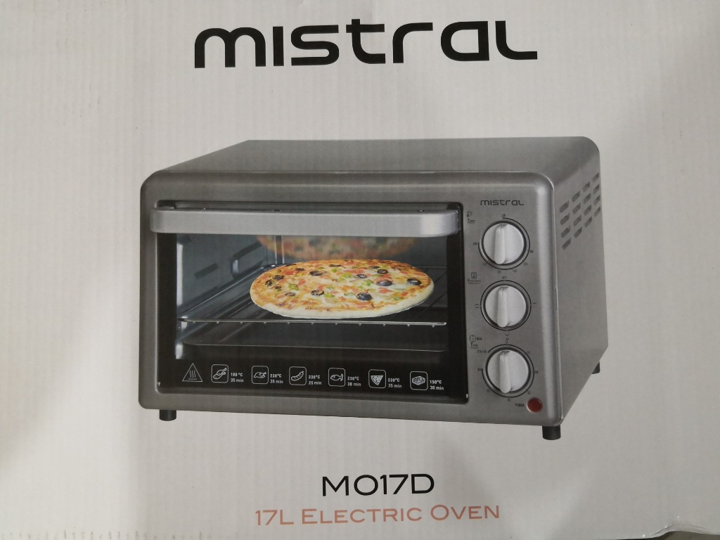 Mistral 17L Electric Oven, TV & Home Appliances, Kitchen Appliances ...