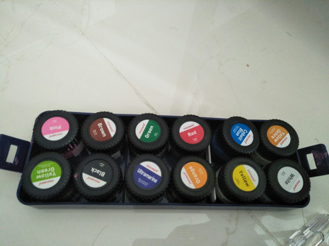 Monami poster colour, Hobbies & Toys, Stationery & Craft, Art & Prints ...