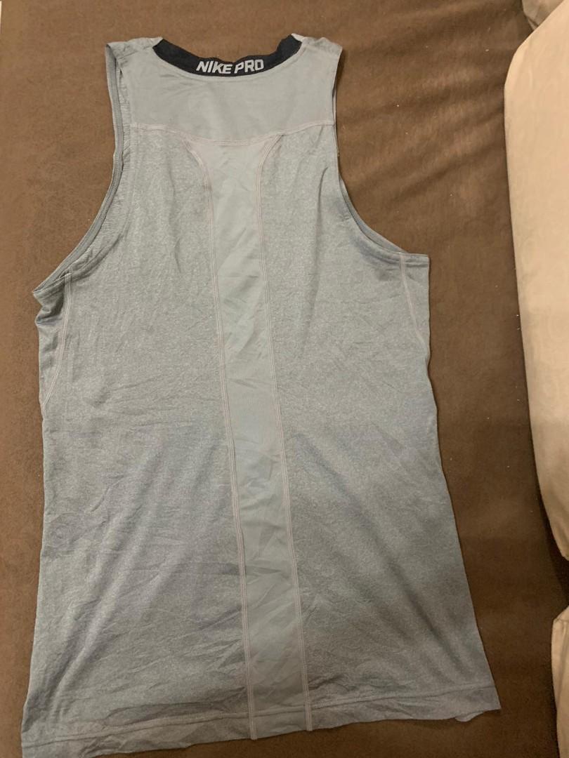 Nike pro combat sando, Men's Fashion, Activewear on Carousell