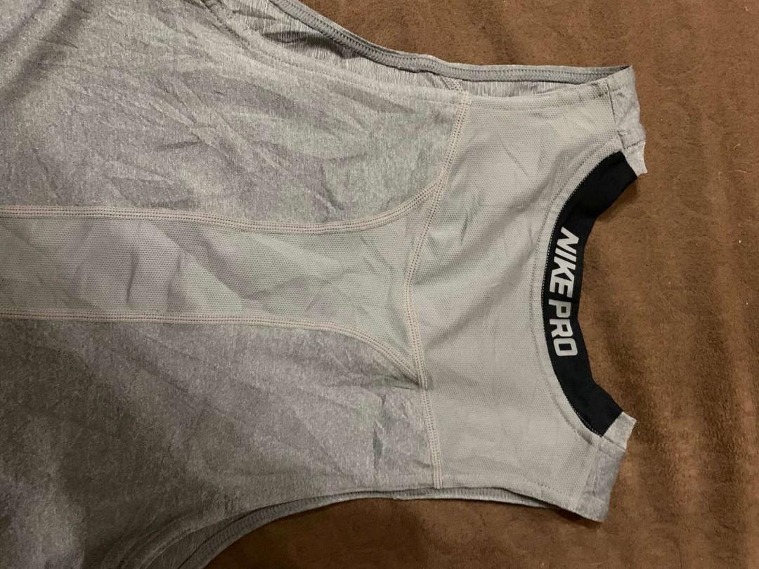 Nike pro combat sando, Men's Fashion, Activewear on Carousell