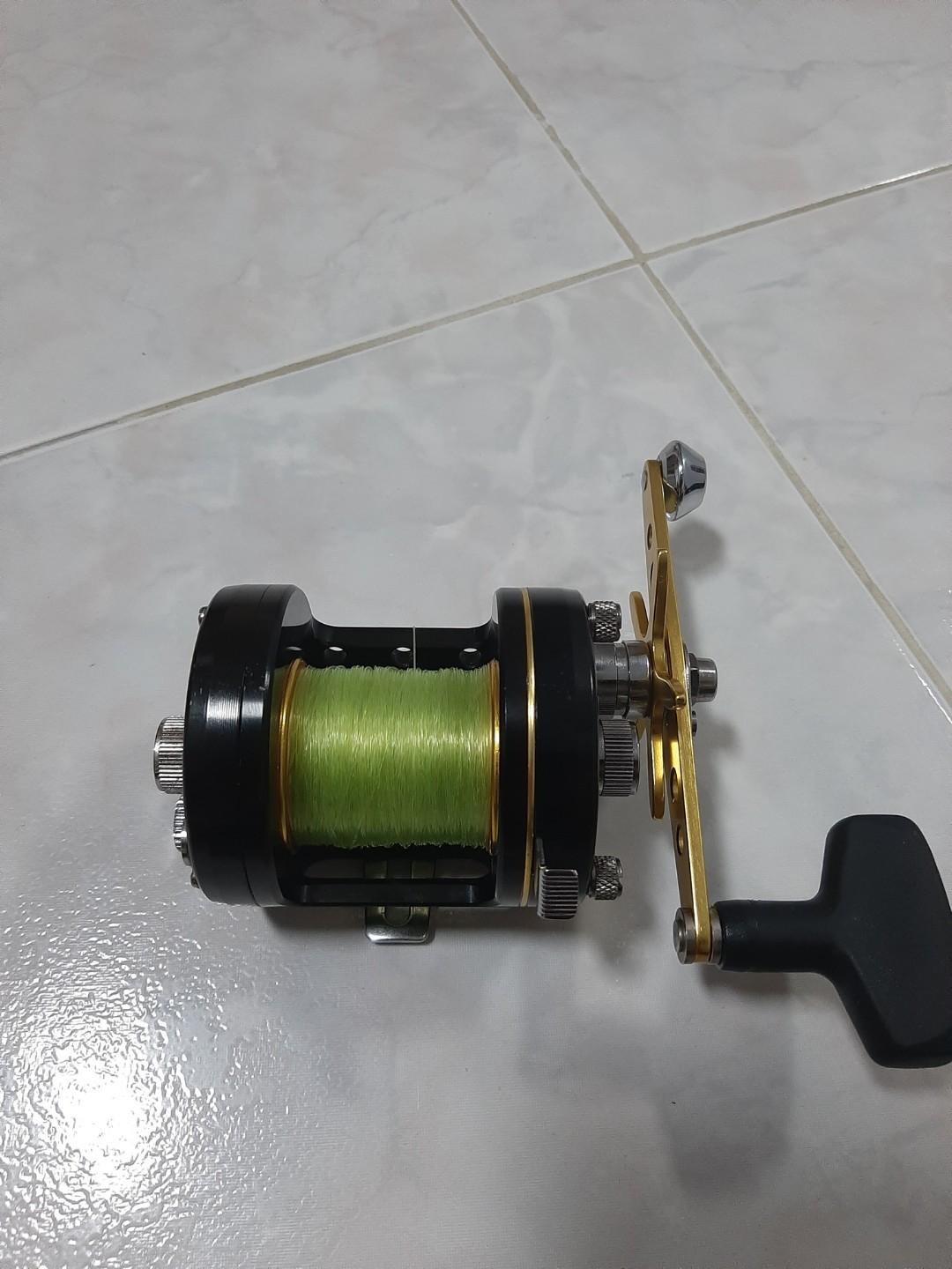 omoto chief extreme 630CXS surfcasting reel, Sports Equipment, Fishing ...