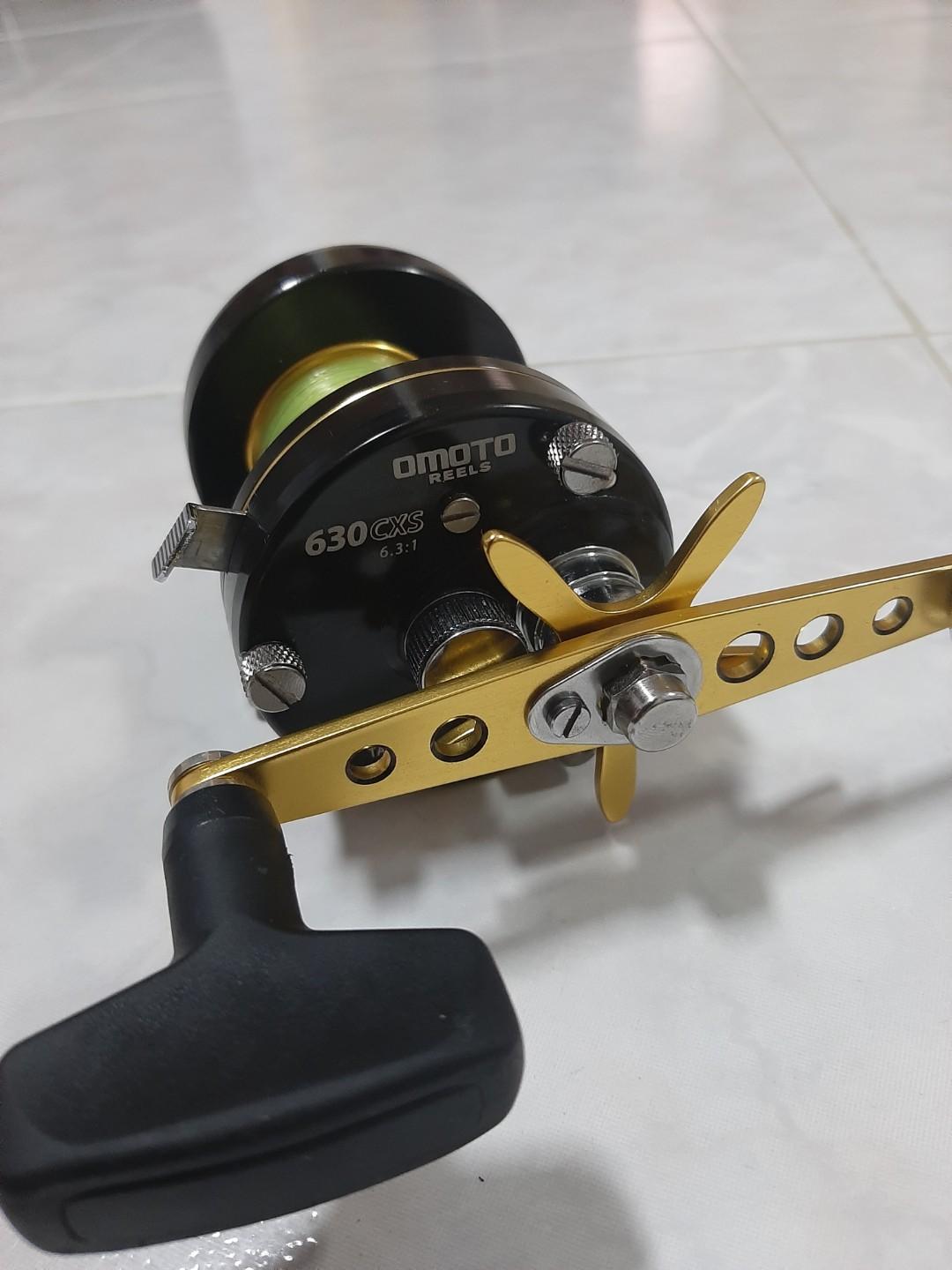 omoto chief extreme 630CXS surfcasting reel, Sports Equipment, Fishing ...
