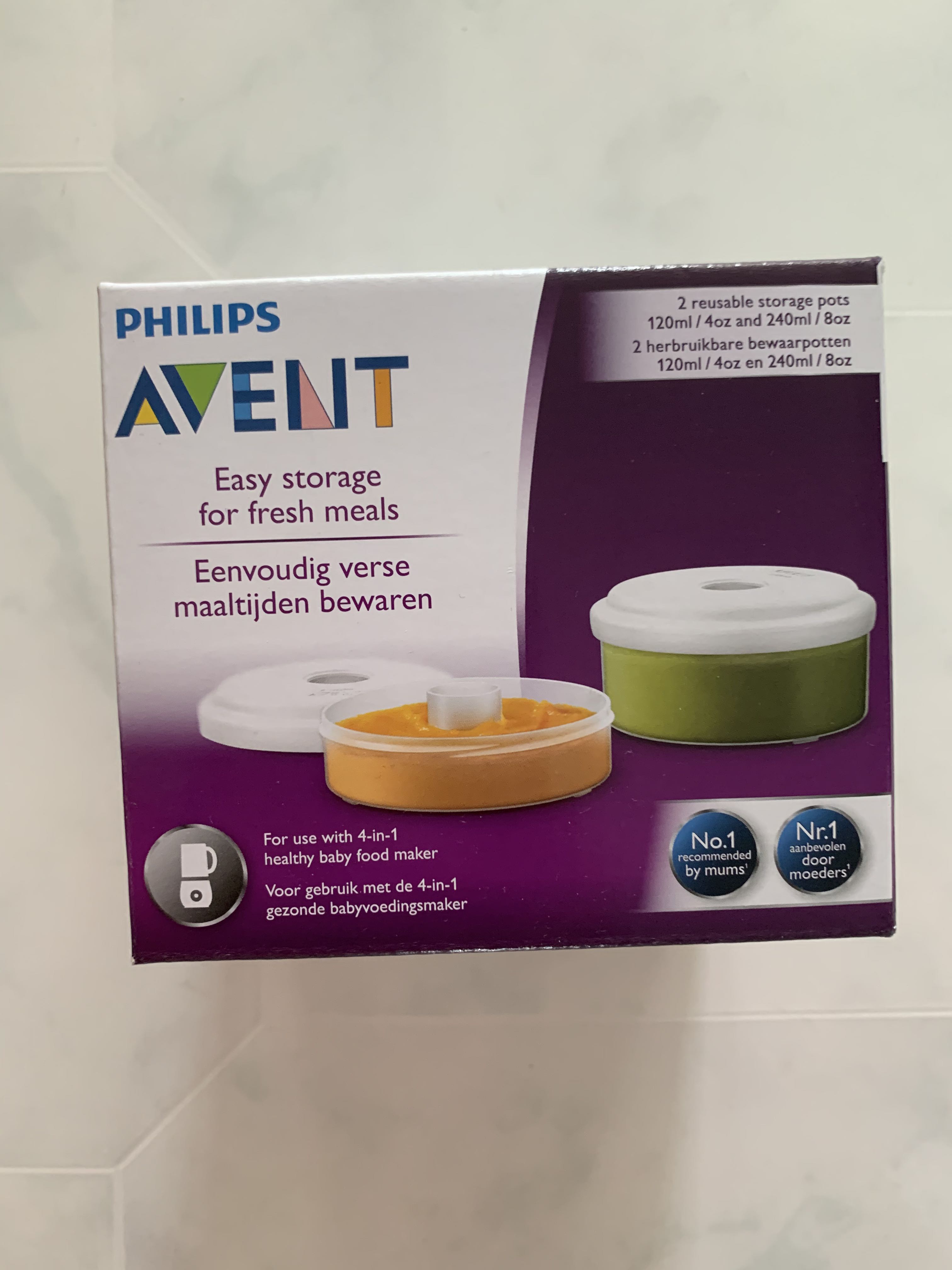 Philips avent food containers, Babies & Kids, Nursing & Feeding on ...