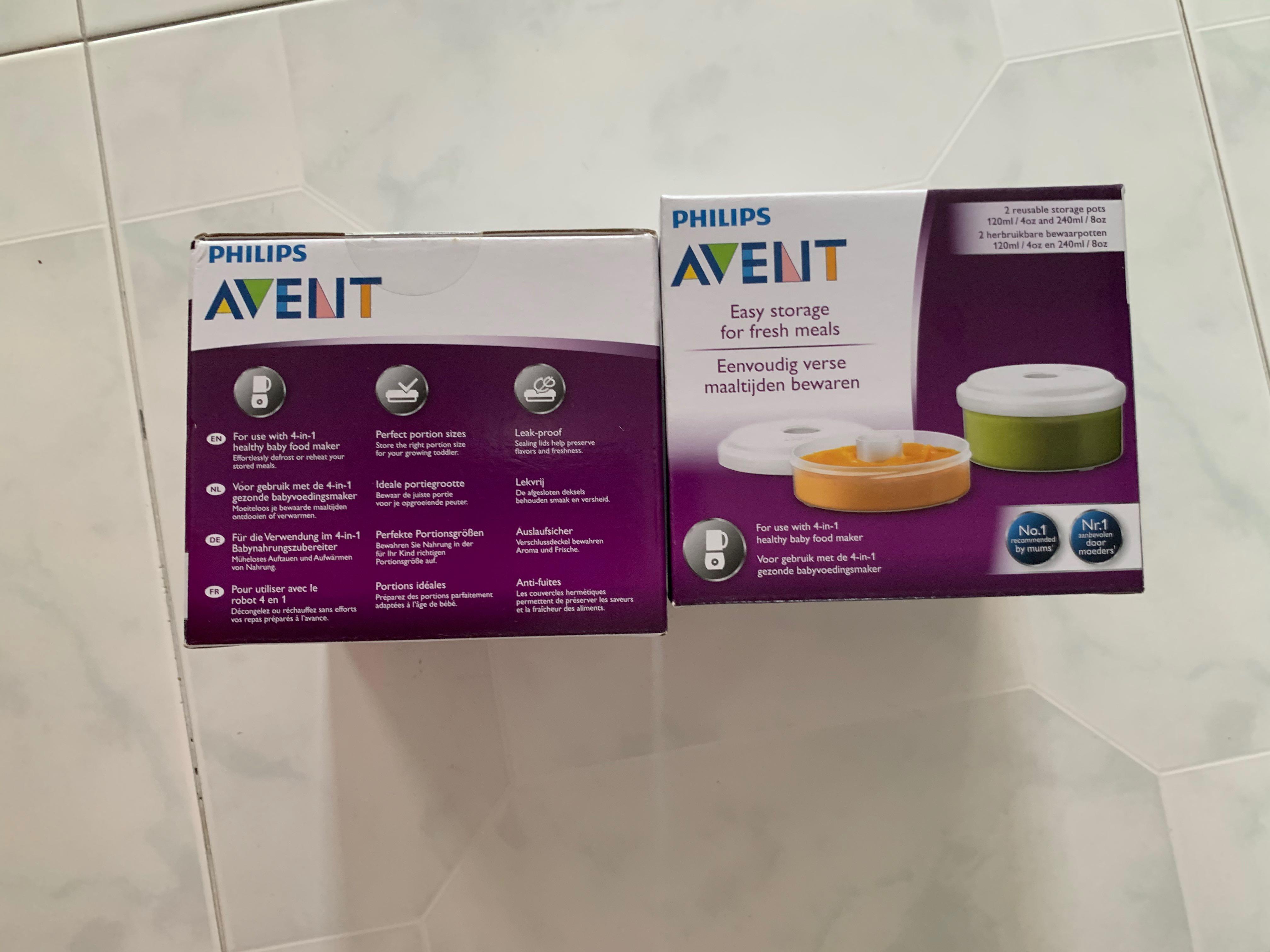 Philips avent food containers, Babies & Kids, Nursing & Feeding on ...