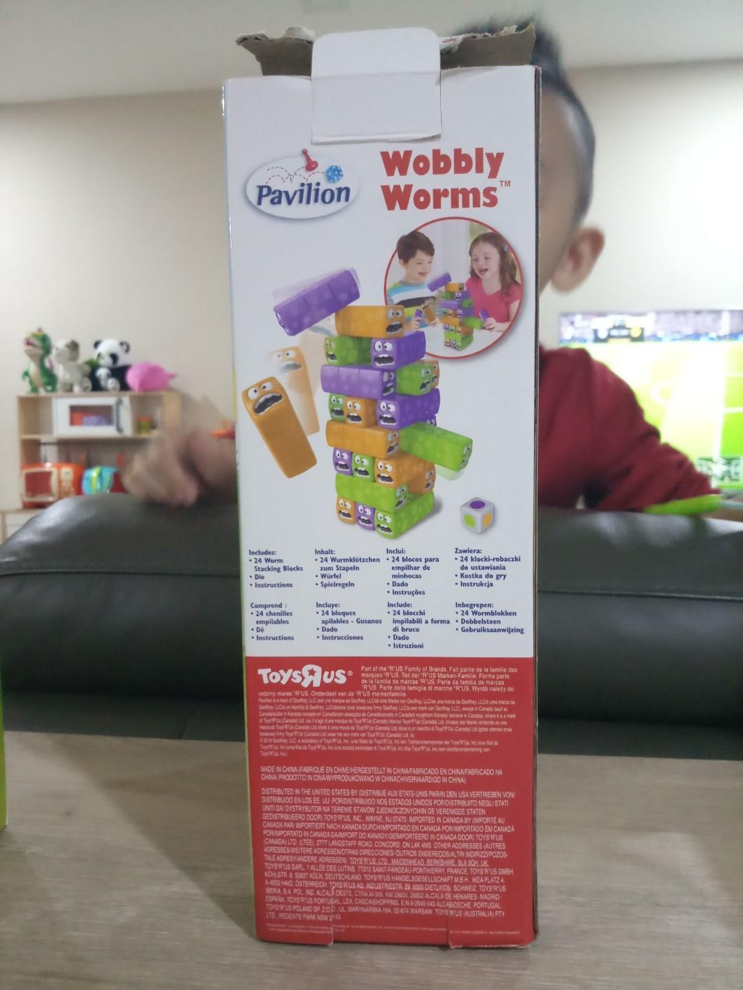 Preowned Toys R Us pavilion wobbly worms game, Hobbies & Toys, Toys ...
