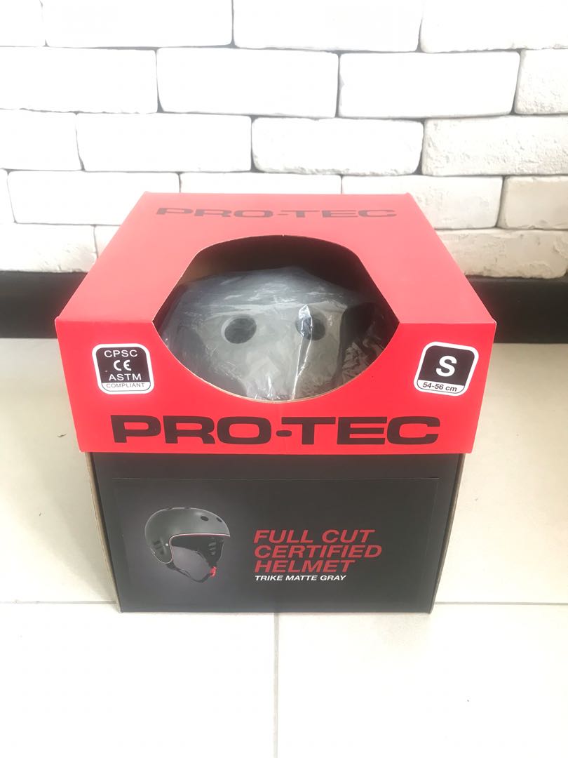 ProTec Classic Full Cut Helmet, Sports Equipment, Bicycles & Parts, Parts & Accessories on Carousell