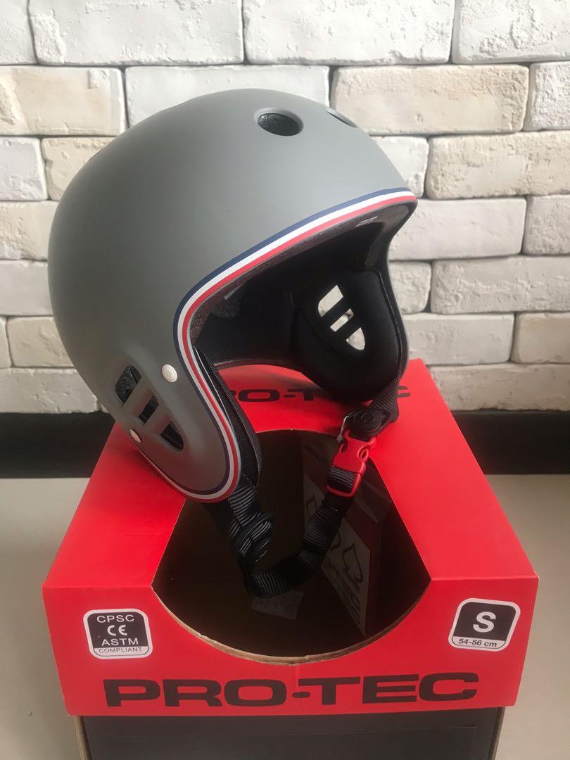 ProTec Classic Full Cut Helmet, Sports Equipment, Bicycles & Parts, Parts & Accessories on Carousell
