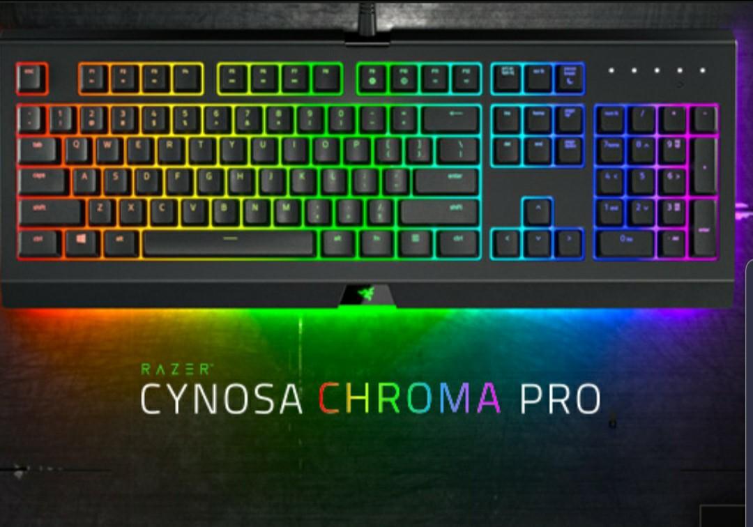 Razer Cynosa Chroma Pro Keyboard, Computers & Tech, Parts & Accessories ...