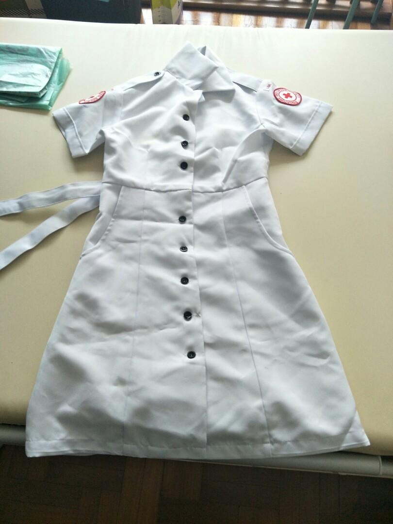 Red Cross CCA Uniform, Babies & Kids, Babies & Kids Fashion on Carousell
