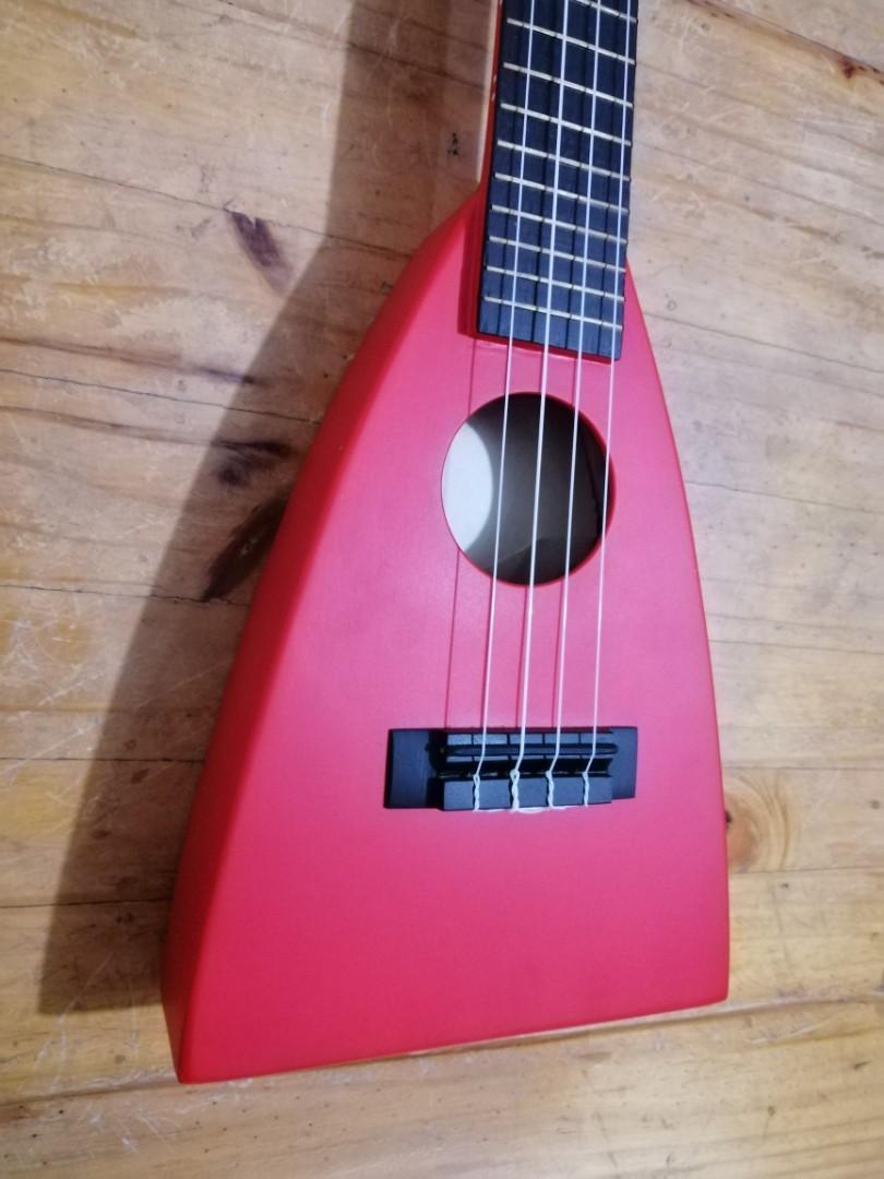 Red Triangular Ukulele, Hobbies & Toys, Music & Media, CDs & DVDs on ...