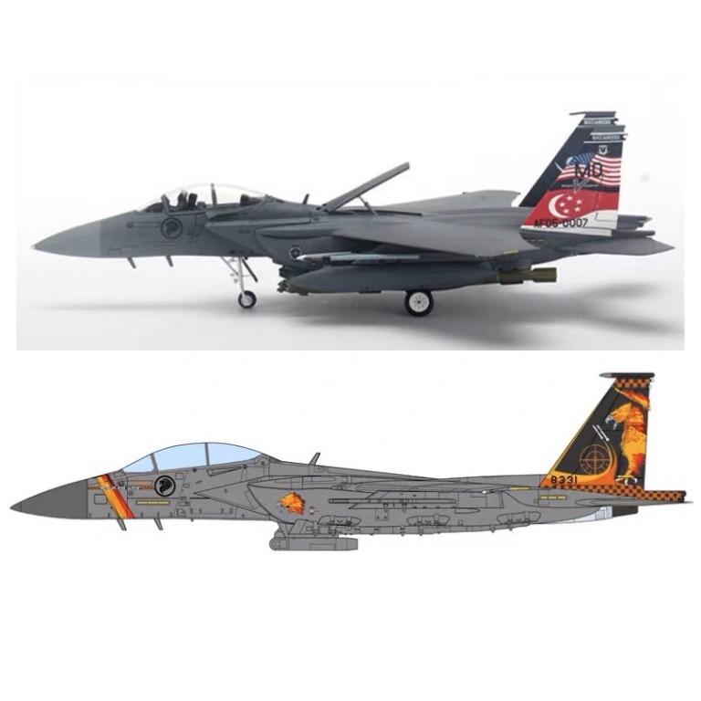 RSAF BOEING F-15SG(1:72)142nd SQN 'Gryphon' & 428th SQN 'Buccaneers ...