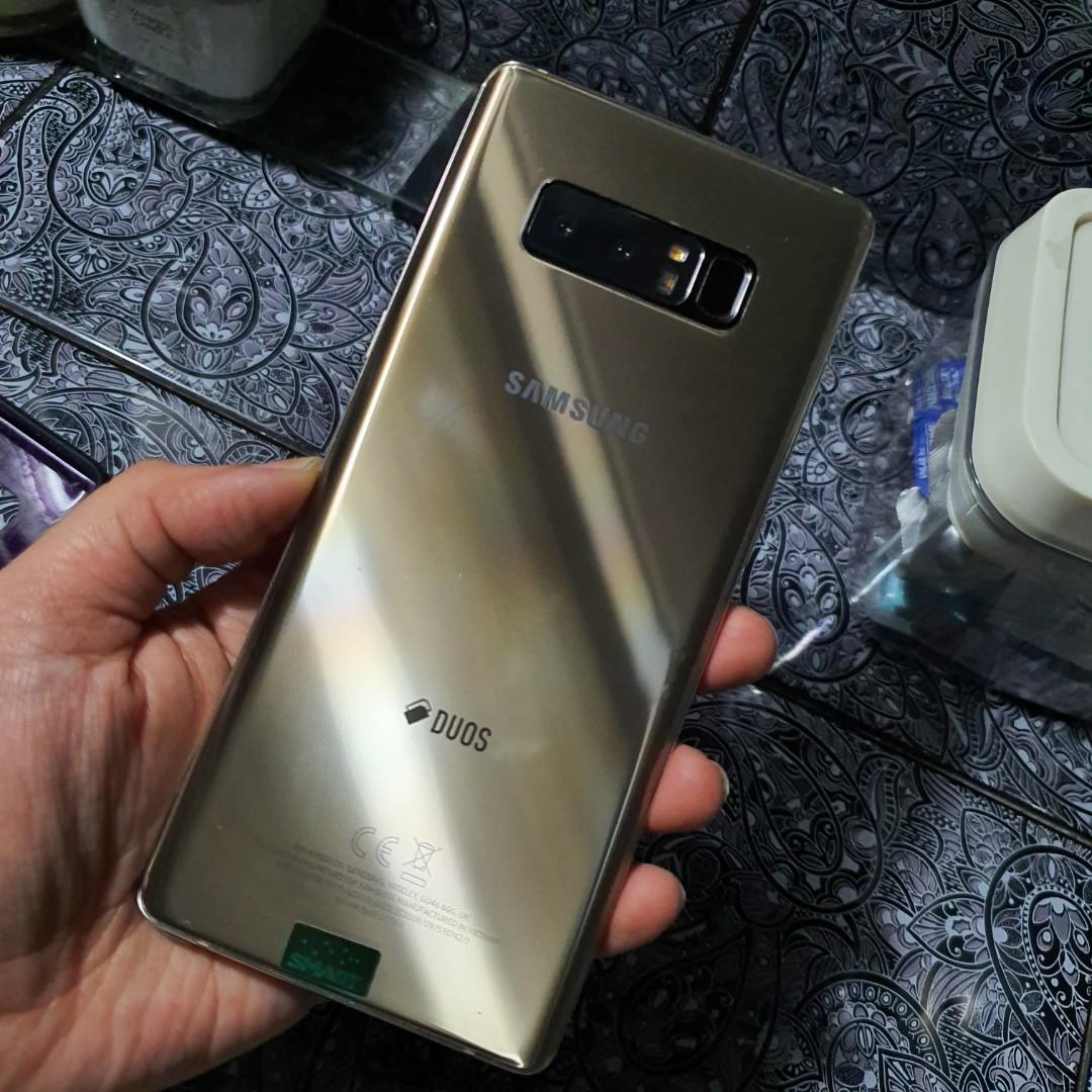 Samsung Galaxy Note 8 Gold, Mobile Phones & Gadgets, Mobile Phones ...