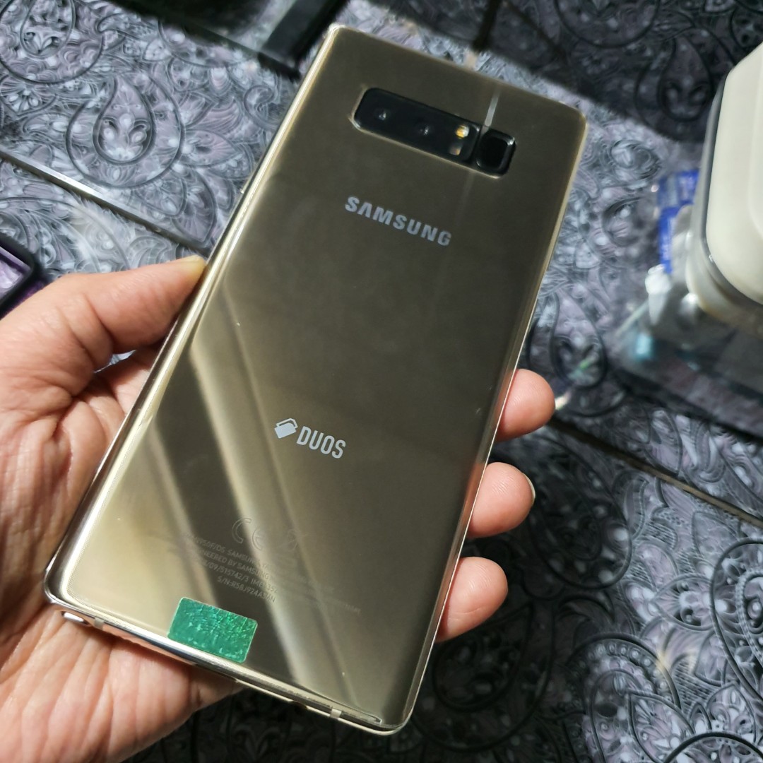 Samsung Galaxy Note 8 Gold, Mobile Phones & Gadgets, Mobile Phones ...